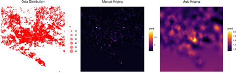 R Different Outcomes From Autokriging And Manual Kriging Stack Overflow