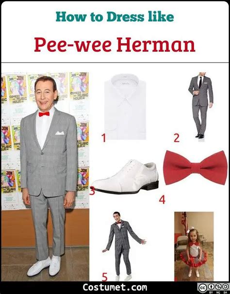 Pee Wee Herman Costume For Halloween