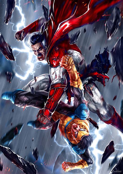 Omni Man Vs Invincible By Sujiayi On Deviantart