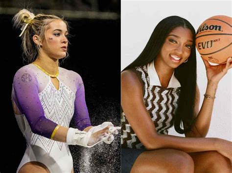 Lsus Olivia Dunne And Angel Reese To Star In Shaquille Oneal Produced Nil Docuseries The