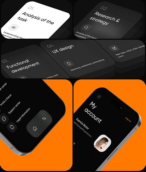 Payoneer App Redesign Branding UX UI Design Behance