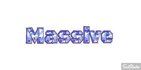 Massive Word Animated  Logo Designs