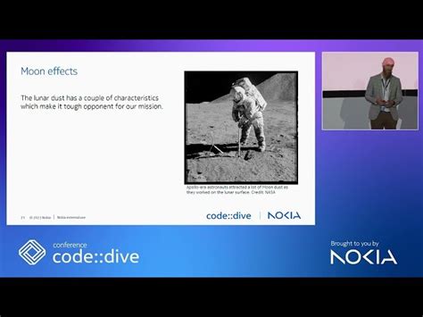 Code Dive Talk One Small Signal For Man Deploying LTE Communication On The Moon From Code