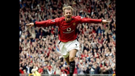 David Beckham Top 50 Free Kicks Youtube