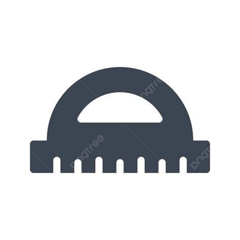 Protractor Scale Education Plastic Vector Scale Education Plastic