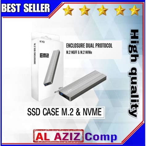 Jual Kyo Em M Nvme Ngff Enclosure Gbps Ssd M Ngff Nvme Usb