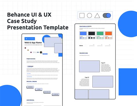 Behance UI UX Presentation Template V On Behance