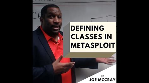 Ruby Tutorial How To Define Classes In Metasploit Youtube