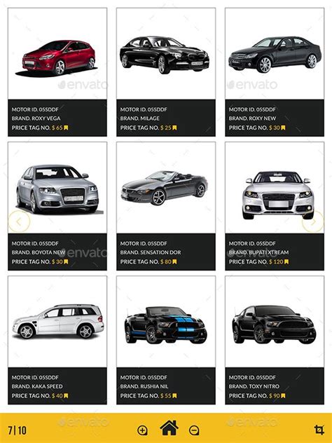 Interactive Car Template Interactive Templates Car