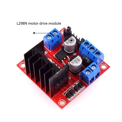Stepper Motor Driver Bridge Driver Board Module L298n Module For