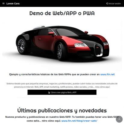 Crear APP Gratis Sin Programar Web APP LTN