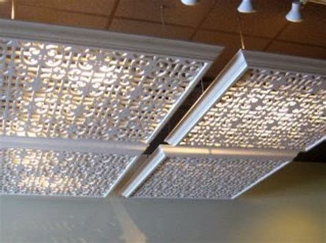 Parabolic Fluorescent Drop Ceiling