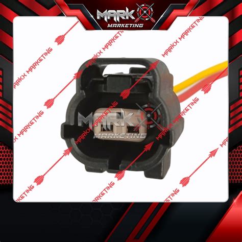 2 Pin Intake Air Temp Sensor Socket Connector Iat For Proton Inspira Made In Malaysia Shopee