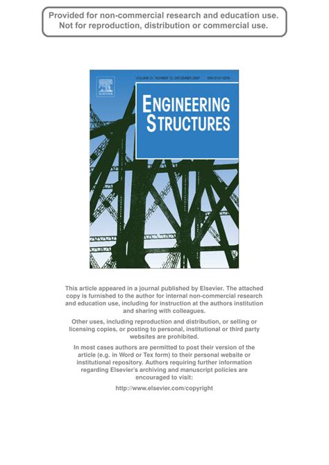 Pdf A Simplified Analysis Method For Characterizing Unbonded Post Tensioned Precast Wall Systems