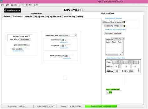 TSW EVM Not Generating The Required Ramp Pattern Data Converters Forum Data Converters