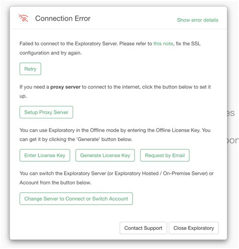 In This Note We Will Introduce Methods For Resolving Connection Errors That May Appear