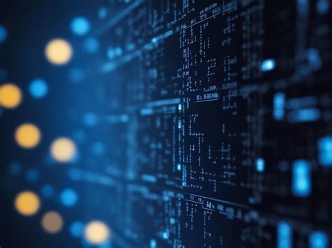 Premium Photo Digital Abstract Technology Background Binary Code