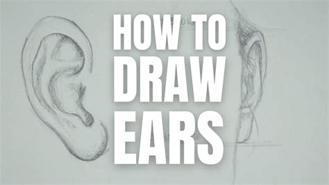 How To Draw Ears UPDATE YouTube