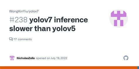 Yolov Inference Slower Than Yolov Issue WongKinYiu Yolov GitHub