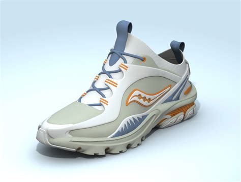 Спортивные кроссовки 3D Модель $39 - .obj - Free3D