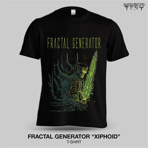 Fractal Generator Xiphoid T Shirt Everlasting Spew Records