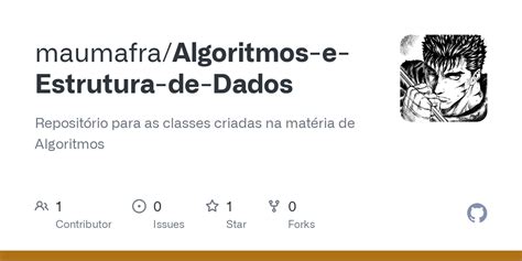 Github Maumafraalgoritmos E Estrutura De Dados Repositório Para As Classes Criadas Na