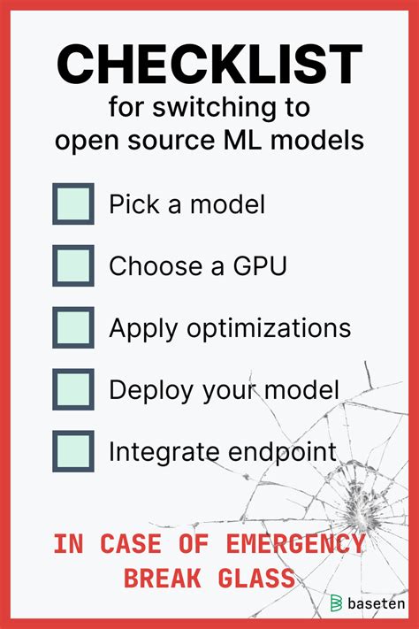 A Checklist For Switching To Open Source Ml Models Baseten Blog