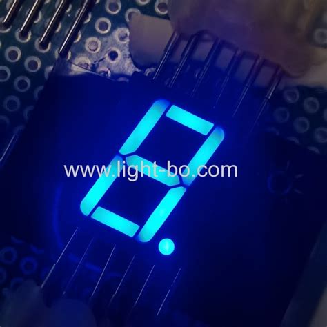 Ultra Bright Blue Mm Single Digit SMD Segment LED Display Common Anode Manufacturers And