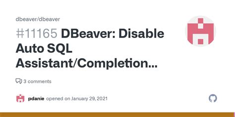 Dbeaver Disable Auto Sql Assistantcompletion For Table Aliases Part