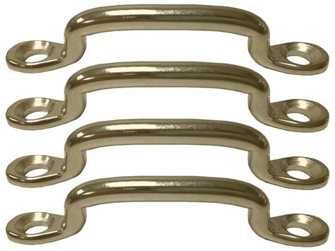Limeworks Ecklers Vintage Hot Rod Hood Strap Stainless Steel Kit Tan