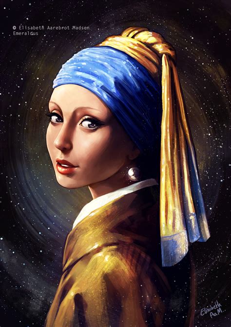 Artstation Girl With A Pearl Earring