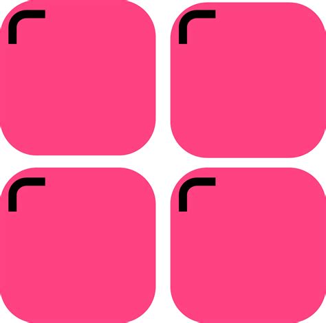 Illustration Of Pink Mobile App In Flat Style Vector Art At Vecteezy