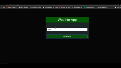 Build A Weather App In Angular Typescript Angular Weatherapp