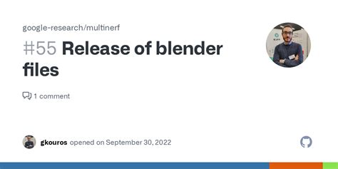 Release Of Blender Files Issue Google Research Multinerf GitHub