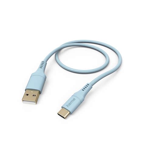 Kabel Aduj Cy Data Flexible Usb A Usb C M Silikon Niebieski Hama Sklep Empik Com