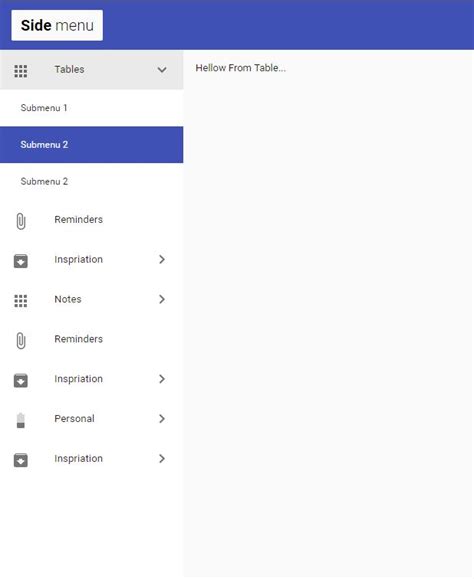 Javascript How To Do Dropdown Item On Navbar With Material Angular