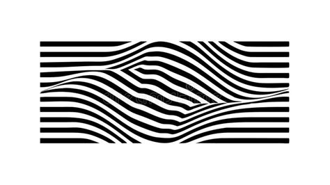 Abstract Wavy Line Pattern For Dynamic And Modern Designs Vector Design Generative Ai Stock