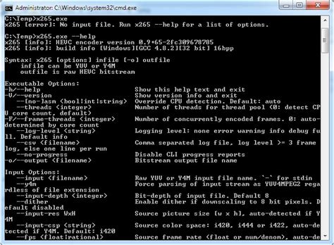 X265 Encoder 1 6 451