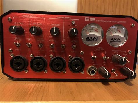 Akai Eie Interface Red Reverb Akai Eie Interface Red Reverb