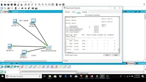Cisco Packet Tracer Using CLI VLANs And Trunks Part EroFound