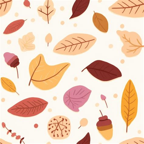 Premium Ai Image Seamless Nature Patterns