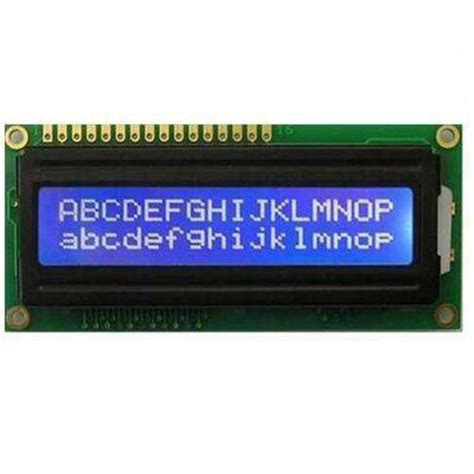 Blue 1602 Lcd 16x2 Character Lcd Arduino Display For Arduino Daraz Pk