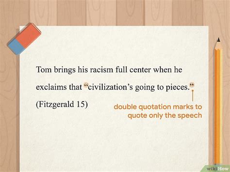 How To Properly To Cite Dialogue In MLA WikiHow