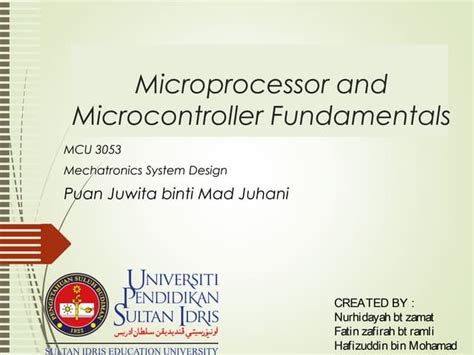 Lecture5 Microprocessor Microprocessor Ppt