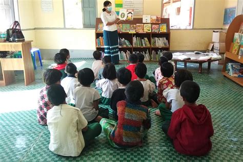 ဇီးကုန်းမြို့နယ်တွွင် စာဖတ်ရှိန်မြှင့်တင်ရေး အသိပညာပေးလုပ်ငန်းများ ကွင