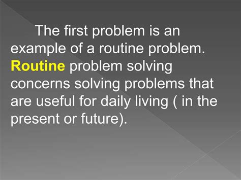 Lesson 96 Identifying Routine And Non Routine Problem Solving Of