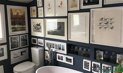 9 ایده متفاوت و خاص برای تزیین دیوار دستشویی با هزینه ی کم و مقرون به صرفه مجله دکوراسیون هشتی