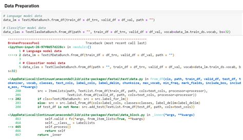 `brokenprocesspool` Error When Running Jupyter 560 Notebook With Python 365 · Issue 1850
