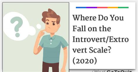 Where Do You Fall On The Introvert Extrovert Scale