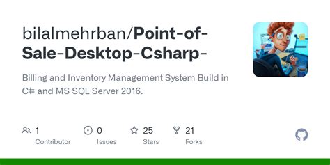 Github Bilalmehrbanpoint Of Sale Desktop Csharp Billing And